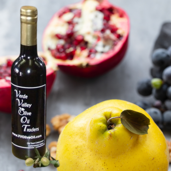 Pomegranate - Quince White Balsamic Vinegar - Verde Valley Olive Oil ...